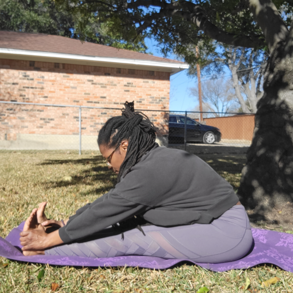 4 Simple Yoga Poses to Ease Shoulder & Neck Strain - Blk and Fit